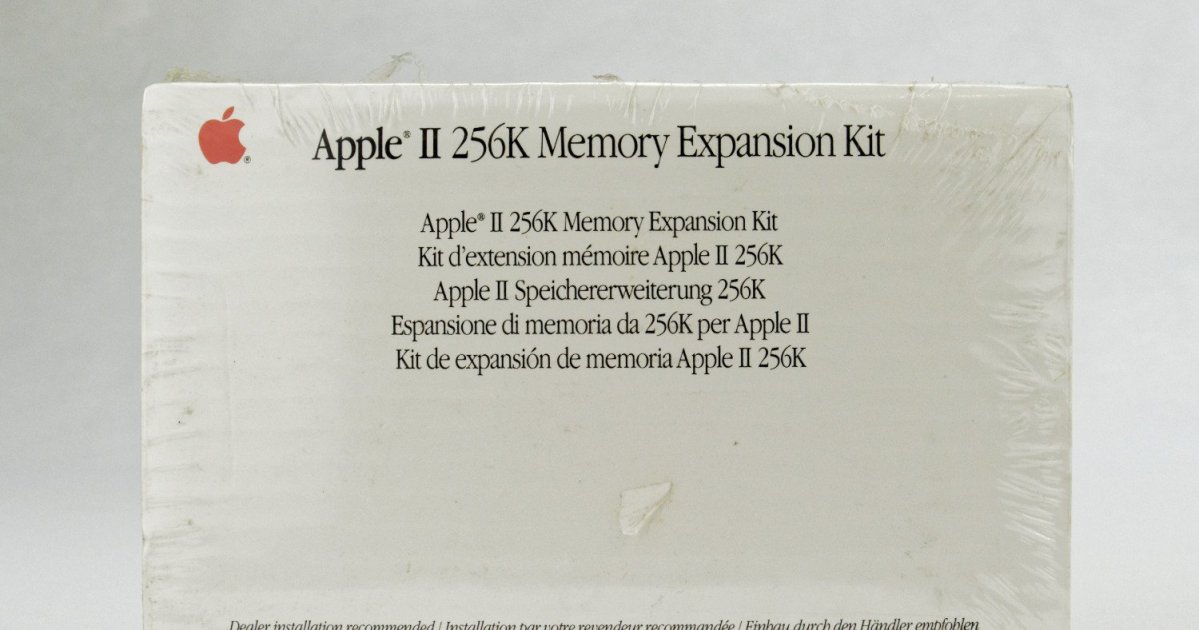 Apple II 256K Memory Expansion Kit, A2M2058 - Freney.net